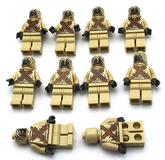 LEGO 10 NEW CLASSIC TUSKEN RAIDER MINIFIGURES SAND PEOPLE FIGS | eBay