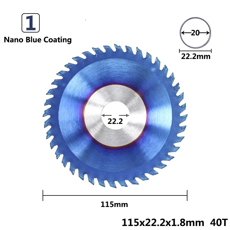 1x Wood Circular Saw Blade 115-300mm 9.5 20 25.4 30mm Bore NACO PVC ...