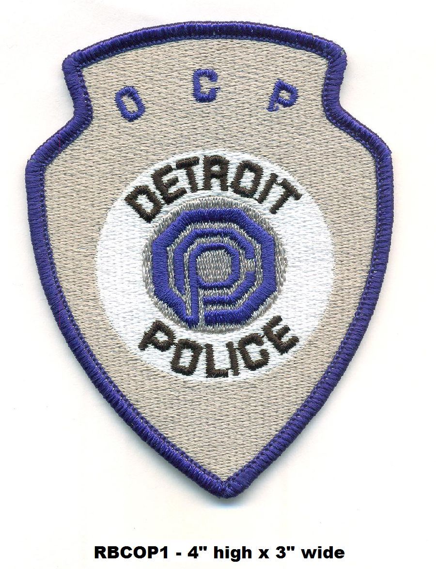 ROBOCOP OCP DETROIT POLICE PATCH - RBCOP1 | eBay UK