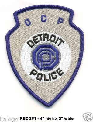 ROBOCOP OCP DETROIT POLICE PATCH - RBCOP1 | eBay UK