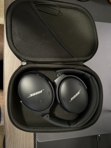 Bose QuietComfort 45 Noise Canceling Bluetooth Headphones - Black ...