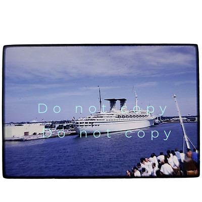 Original Slide Italian Line Ocean Liner SS Raffaello at Everglades 1970 ...