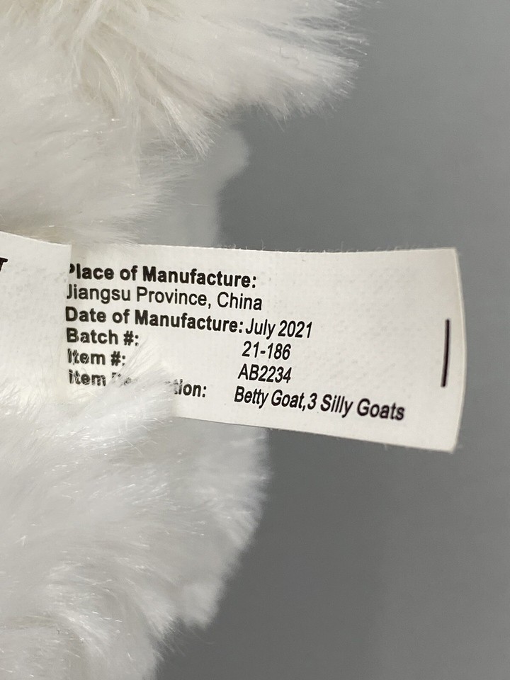 Three Silly Goats and Their Stuff Plush 9” Stuffed Animal Goat Toy ...