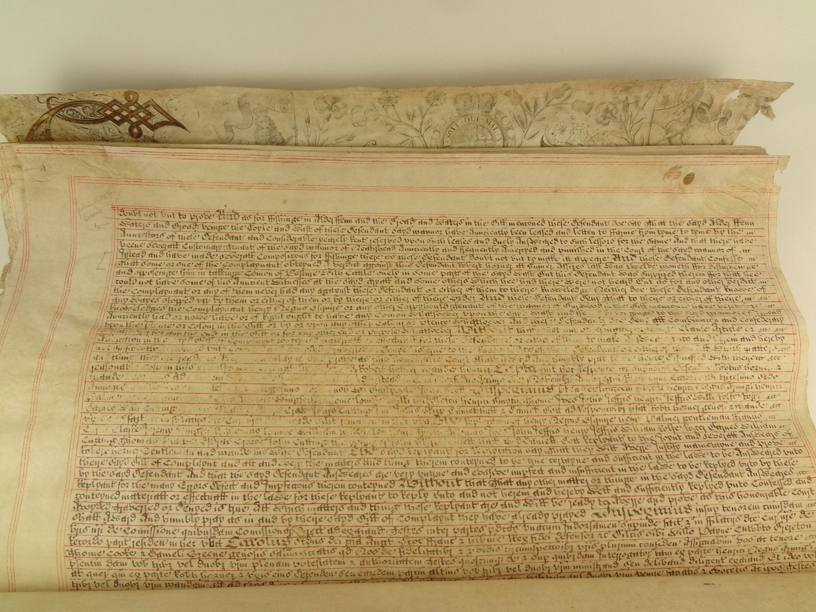 1682 Royal Charter of King Charles the Second (Charles II), 23 ...