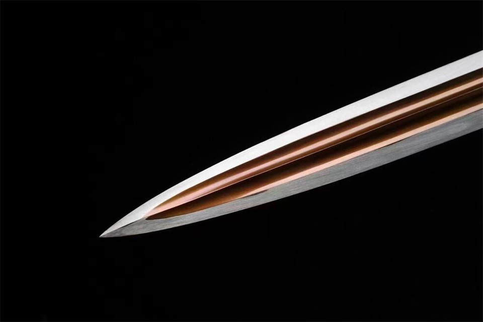 205CM Battle Spear Hunting Sharp Spearhead Dagger High Manganese Steel ...