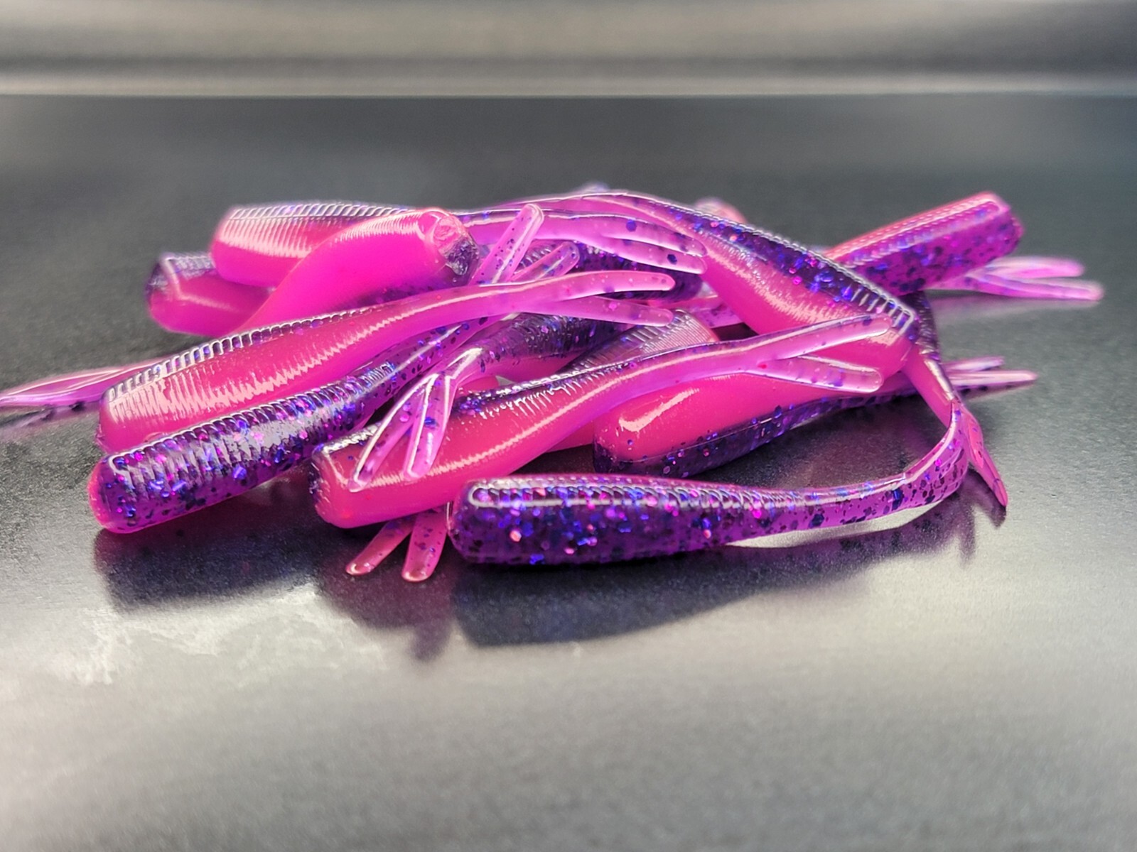 (20) - 2" Slab Crusher "Josie Special" Crappie Jig GRUBS BAIT PANFISH ...