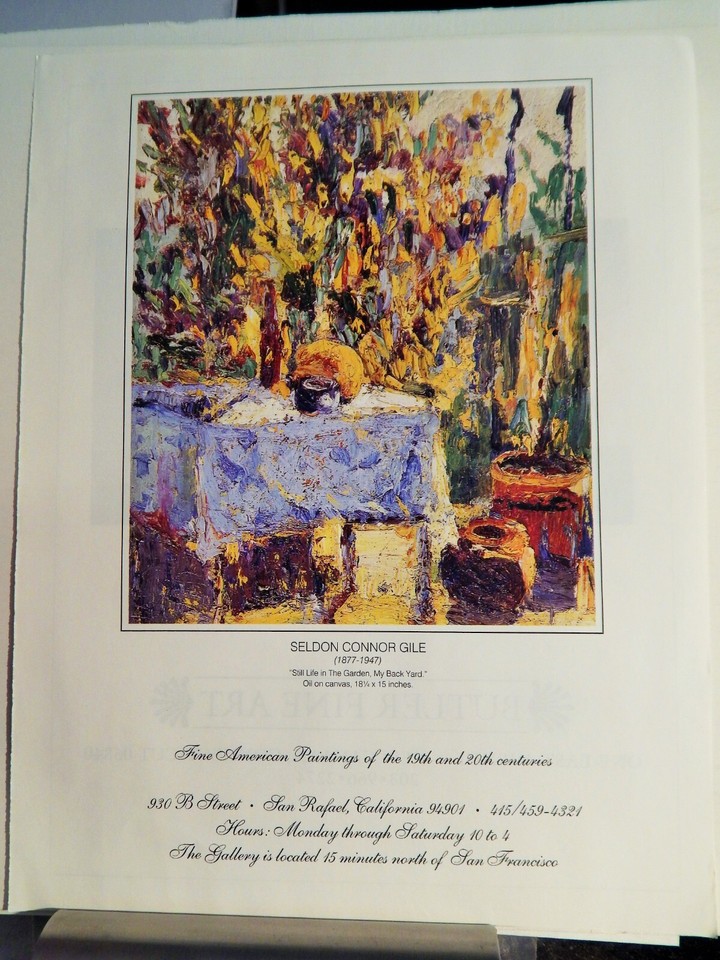 GRANVILLE PERKINS / SELDON CONNOR GILE ART PIECES VTG ORIG 1995 ...