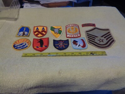 10 Military Patches (Five ARNG) new (BOX#PIKE Bag#BX11) | eBay