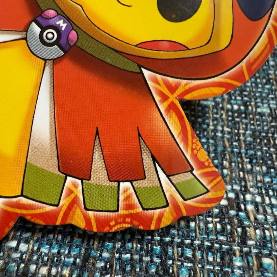 Pokemon Pikachu Wearing A Hoooh Poncho Plush Toy Center Exclusive Tag ...