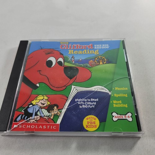 Clifford The Big Red Dog: Reading (CD-Rom, 2000, Scholastic) | eBay