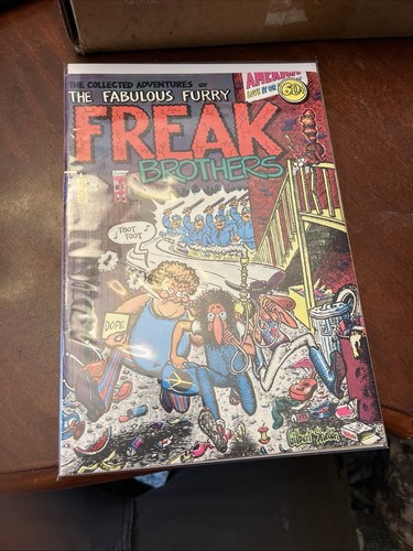 Vintage 1971 The Fabulous Furry Freak Brothers Comic Book Collected ...