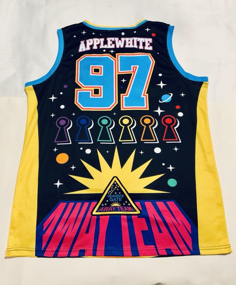 Heavens Gate Away Team Cult Basketball Jersey T Shirt 2-3XL Marshall ...