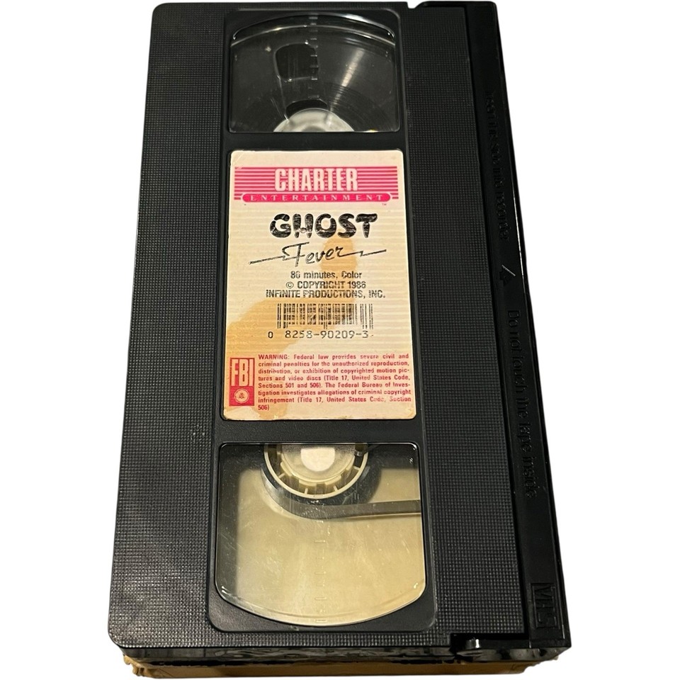 Ghost Fever VHS 1987 Charter Sherman Hemsley Luis Avalos Comedy Horror ...