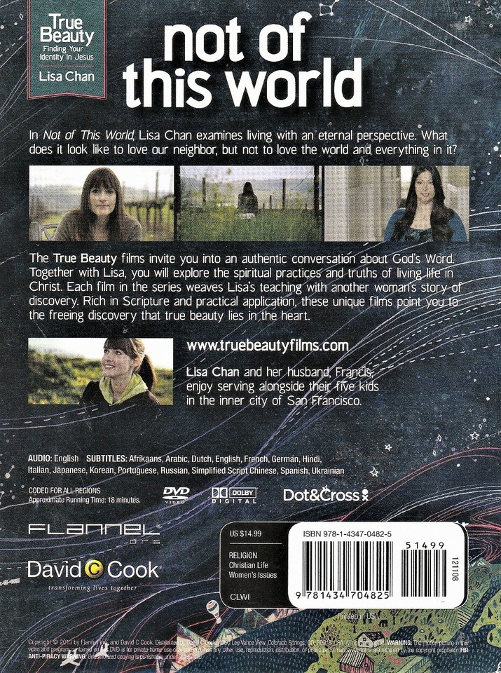 Not of This World (DVD) Finding Your Identity in Jesus | eBay