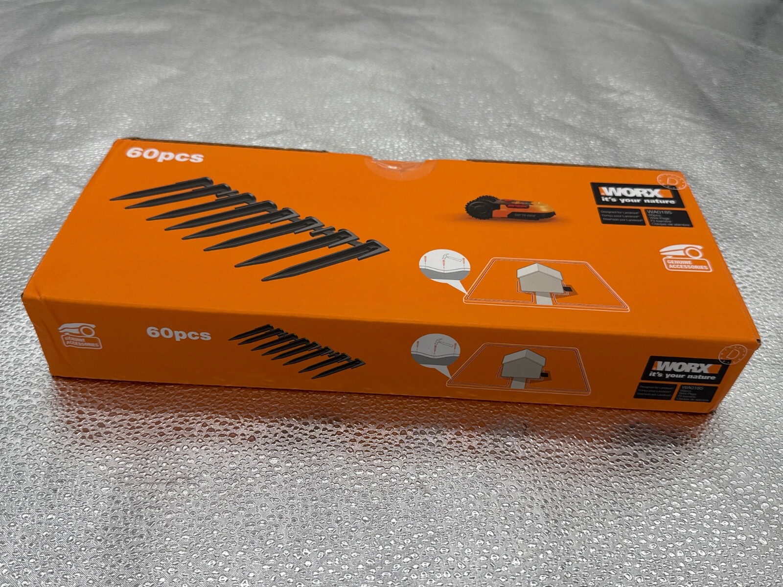 60pcs worx wire pegs landroid wire spikes boundary wire | eBay