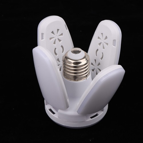 Fan Shape LED Bulb E27 LED Lamp Foldable For Home Ceiling Lamp ...