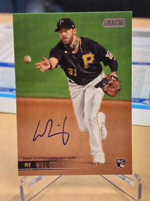 2021 Topps Stadium Club Will Craig Auto Rookie Pirates RC And Select A ...