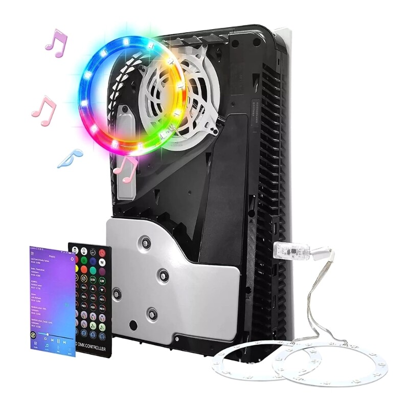 For Console Led Gaming Neons Lights Strip RGB Led Light 8 Colors ...