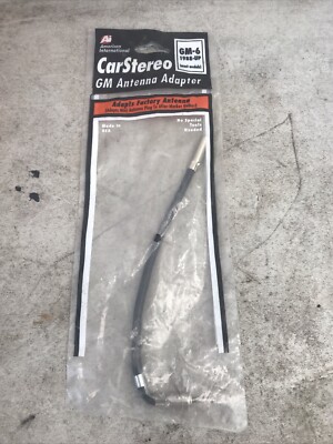 American International Car Stereo GM Antenna Adapter GM-6 1988-UP Most ...