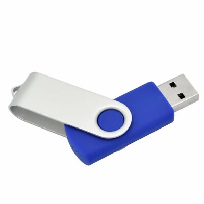 16Gb Swivel USB Flash Drive Memory Storage Disk Stick BLUE CHEAP ...