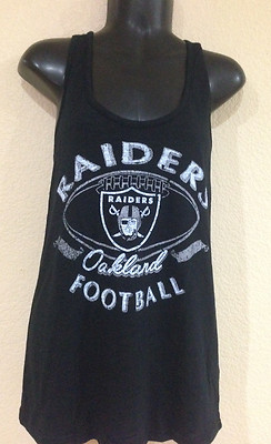 Oakland RAIDERS Women Grand Slam Tank Top-Cross Over back Tank by Carl ...