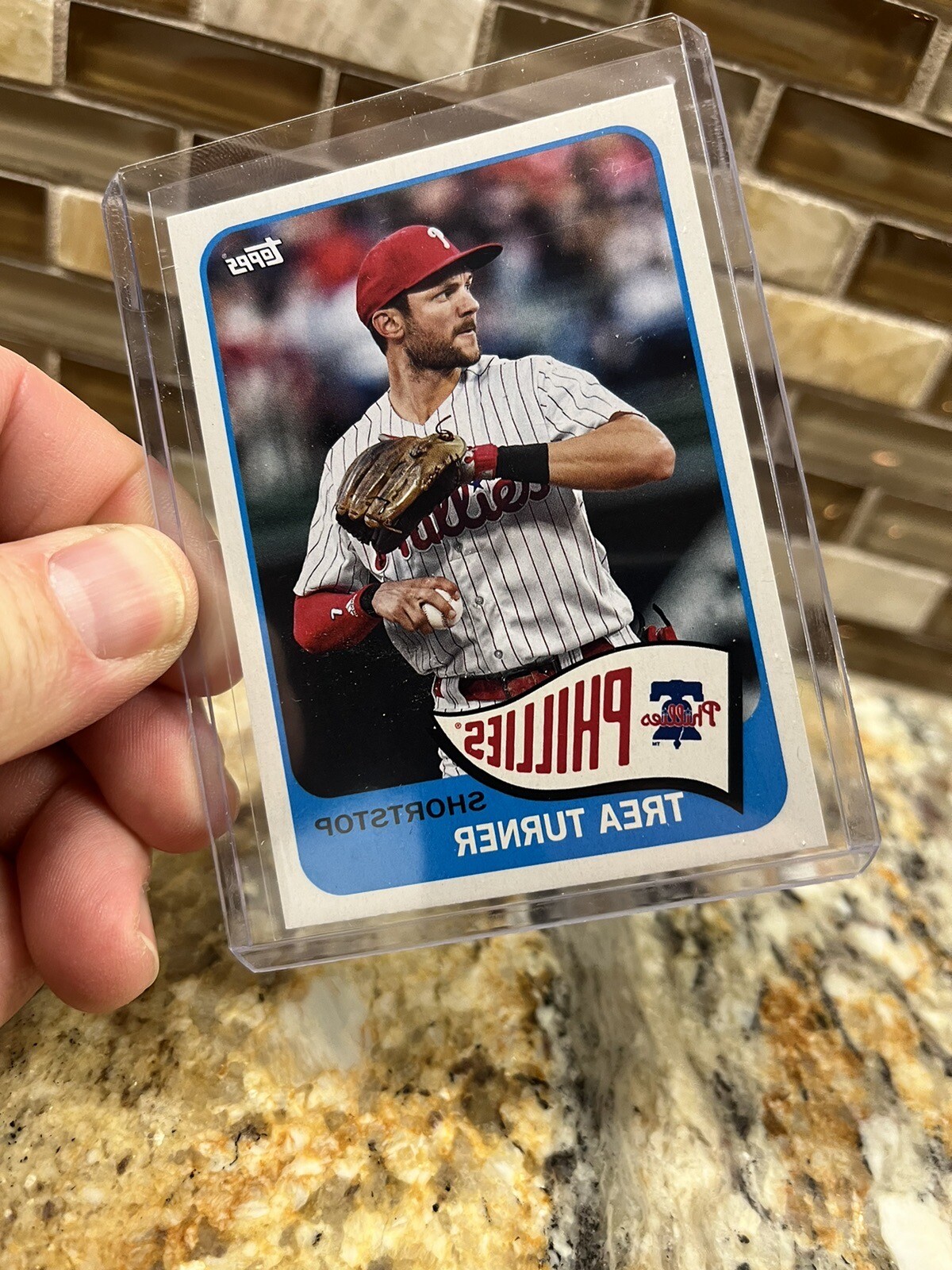 2023 Topps Archives Trea Turner Inverted Variation #200 AWT Nationals ...