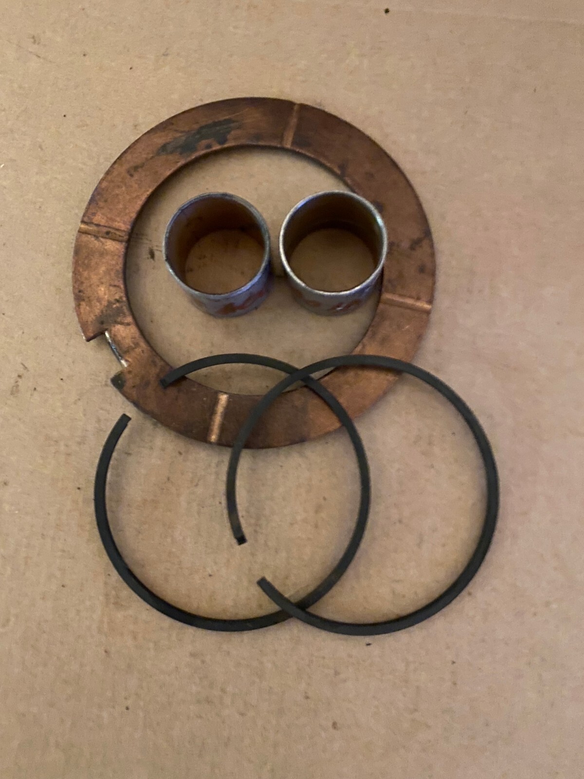 C6 transmission mini pump kit 2 stator bushings 2 pump rings .090 ...