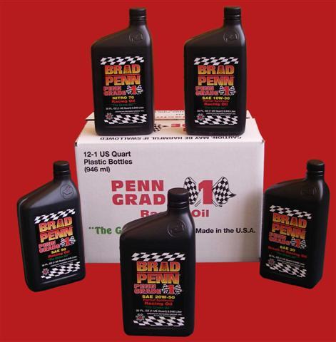 Brad Penn 20w50 Green Racing Motor Engine Oil Penngrade ZDDP Zinc ...