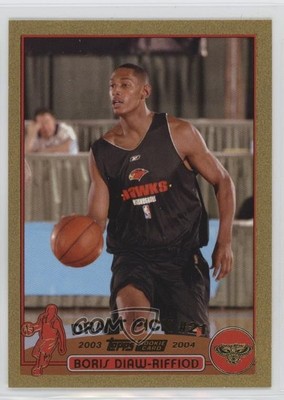 2003-04 Topps Draft Pick Gold /99 Boris Diaw #241 Rookie RC | eBay