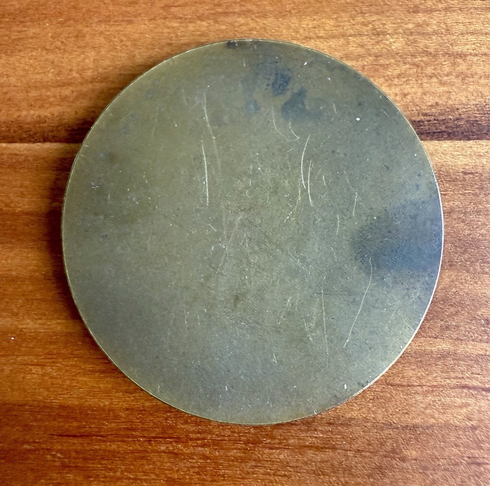 1920’s French Art Deco MCM Bronze Medallion Coin Medal Paul Marcel ...