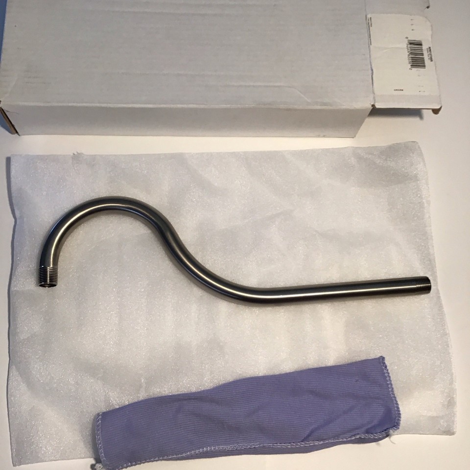 Delta RP61273SS 16" Wall Mounted Shower Arm-Less Flange-in Brilliance ...