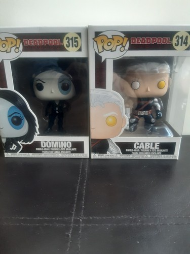 DEADPOOL FUNKO POP CABLE DOMINO | eBay