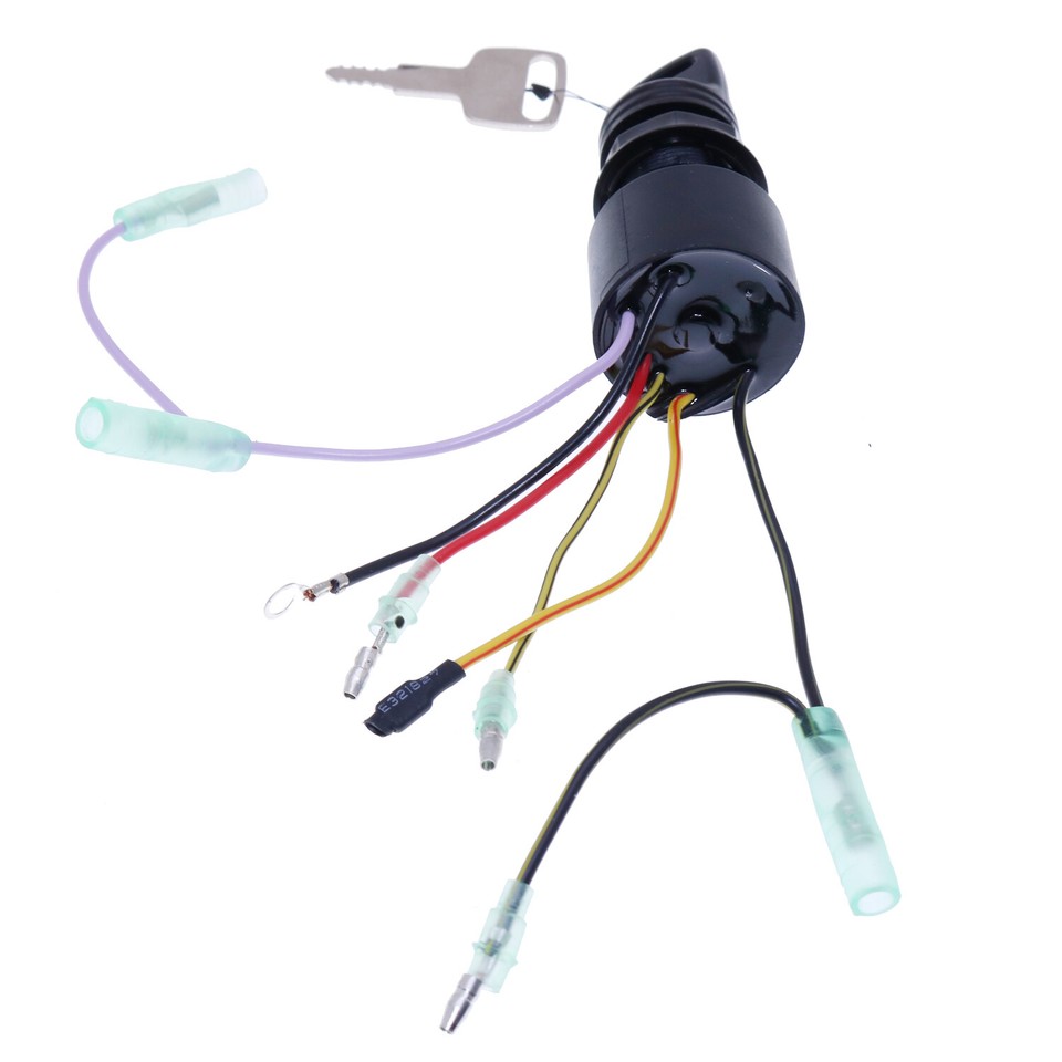 Ignition Key Switch 87-17009A5 for Marine Mercury Outboard Remote ...