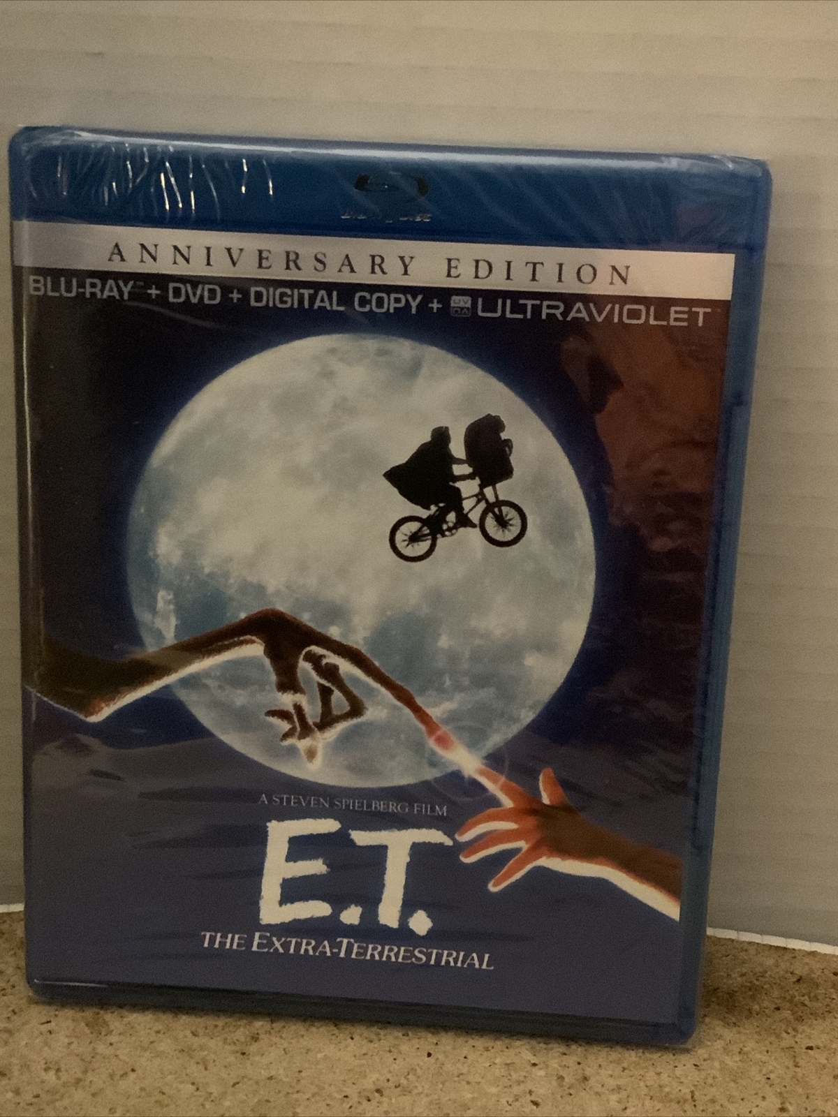 E.T. THE EXTRA TERRESTRIAL BLU-RAY / DVD ANNIVERSARY EDT. BRAND NEW ...