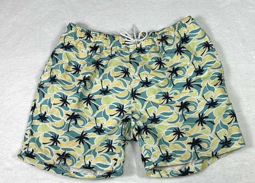 Trunks Surf & Swim Co Mens Large Swin Trunks Palm Trees | eBay
