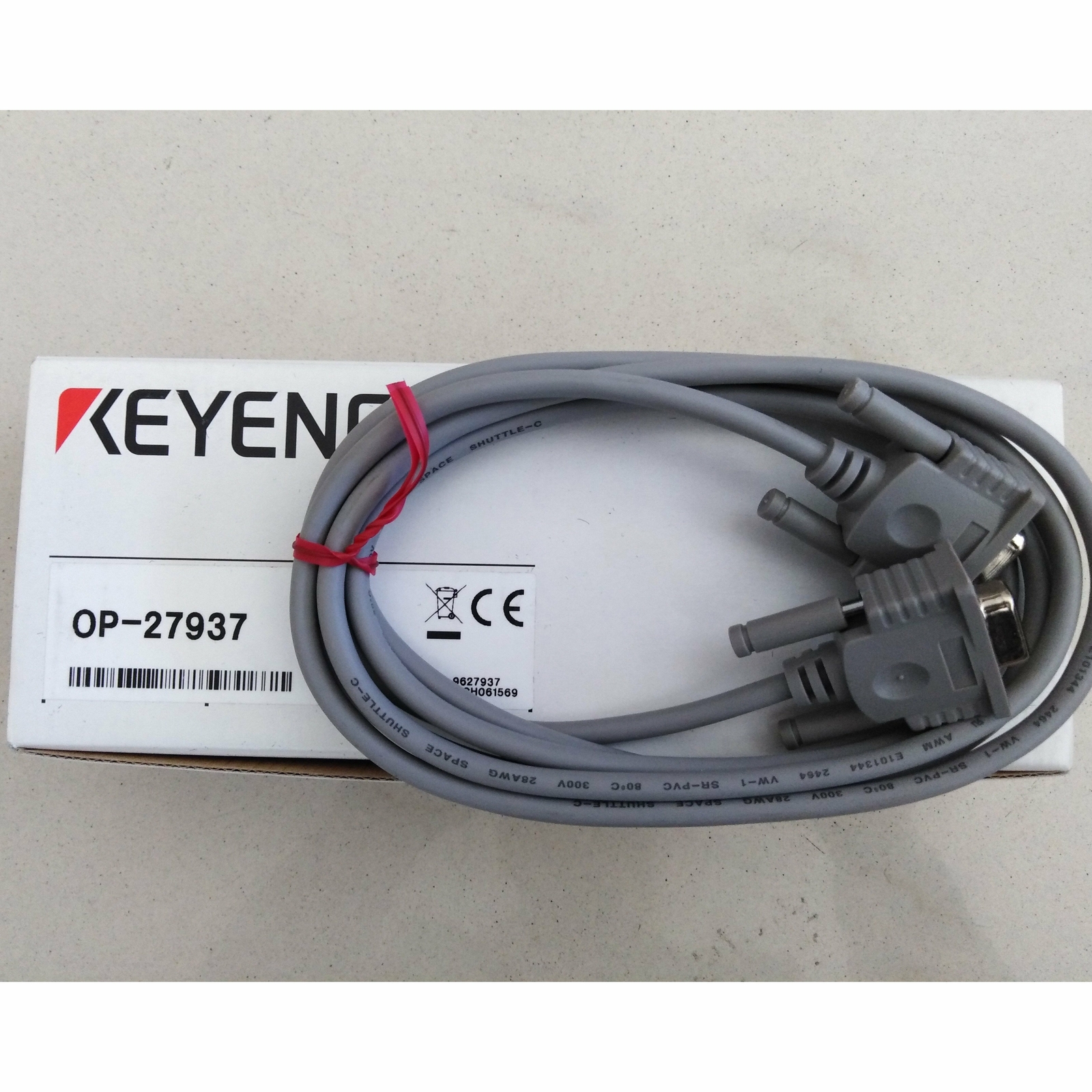 one NEW Keyence Bar code reader cable OP-27937 in box spot stock #YP1 ...