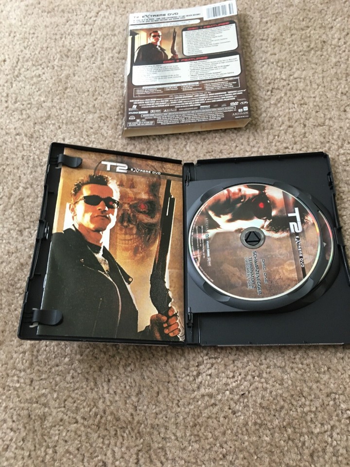TERMINATOR 2 (T2) The Extreme DVD Edition (DVD, 2001) 2-Disc Set) | eBay