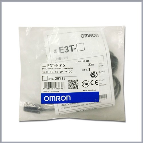 NEW SEALED ORIGINAL E3T-FD11 2M E3T-FD12 2M OMRON Photoelectric switch ...