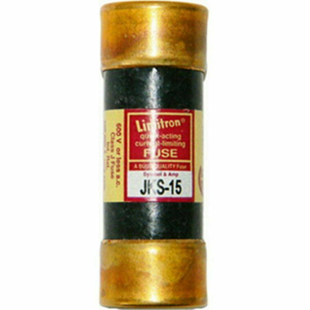 Bussmann Limitron JKS-15 JKS15 JKS-15A 15A 600Vac Class J Fast Acting ...