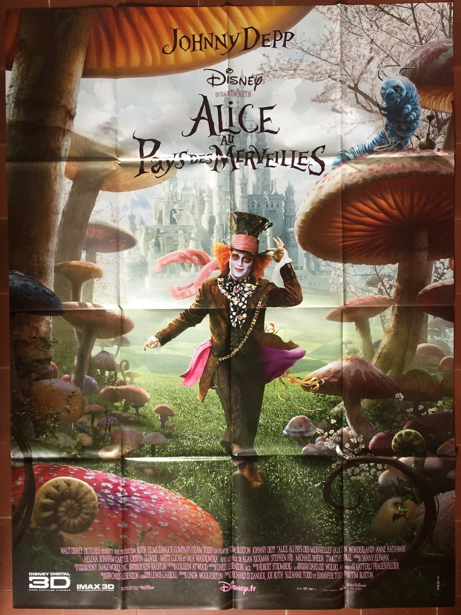 Alice In Wonderland Tim Burton Poster Alice In Wonderland Collage