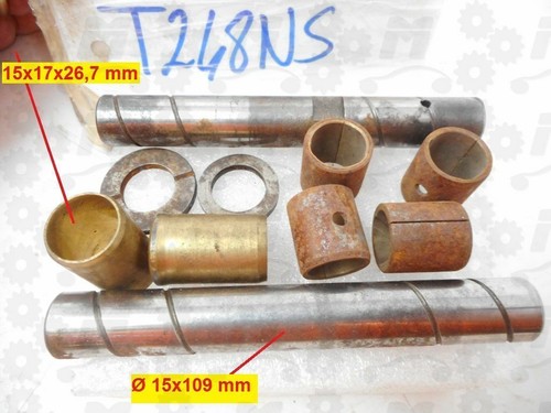 Front suspension arm pin kit, for: Fiat 500C, Fiat 500 C Topolino car ...