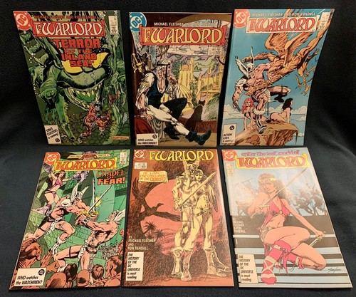Warlord (DC, 1976- 1st Series) ISSUES #111, 112, 113, 115, 116, and 117 | eBay
