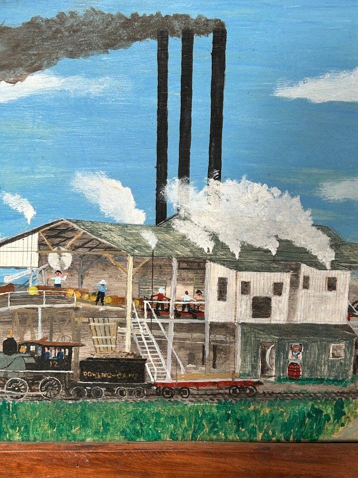 Frog Smith Painting Florida Folk Art | eBay