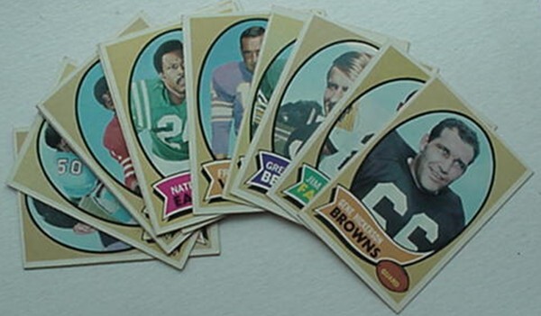 1970 TOPPS FOOTBALL CARD SINGLES *** 75¢ EACH w/DISCOUNT ***$2.50 ...