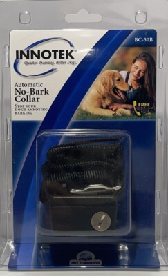 INNOTEK Automatic No-Bark Adjustable Dog Collar BC-50B NIB | eBay