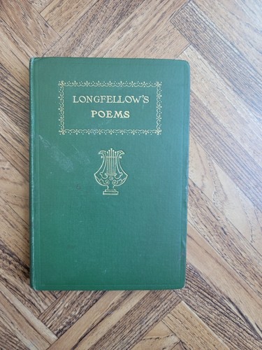 *VINTAGE* Longfellow's Poems 1901 Crowell Publishing Green Hardcover | eBay