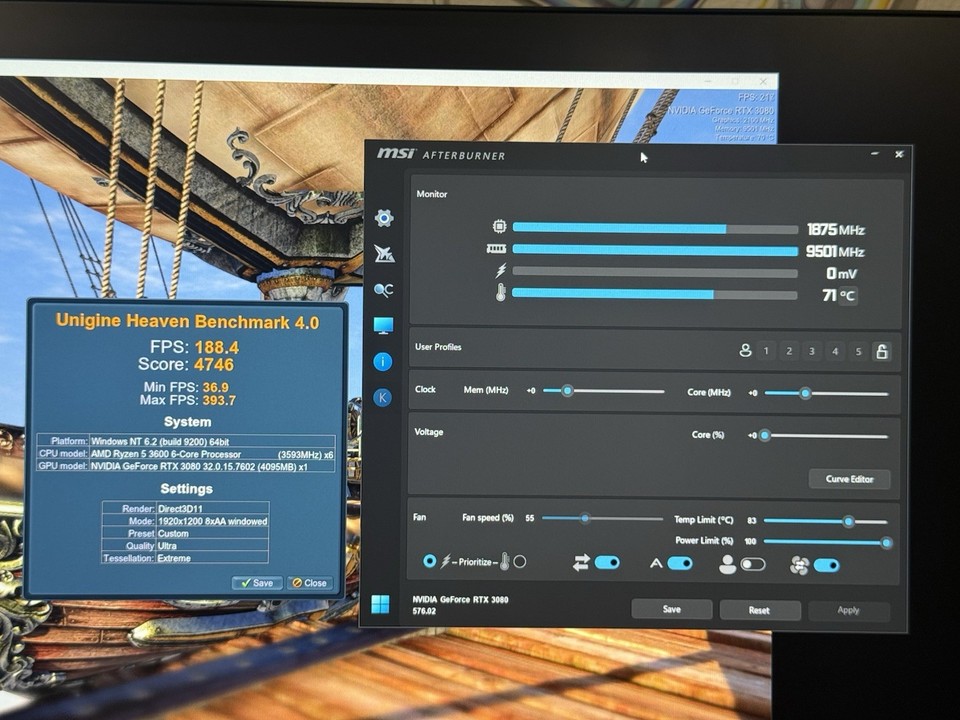 Dell NVIDIA GeForce RTX 3080 10GB GDDR6X Graphics Video Card (04Y12V ...