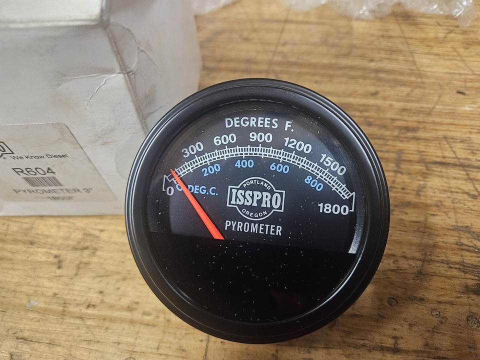 Isspro Pyrometer Gauge R604 | eBay