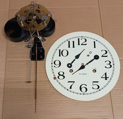 Korean Clock Movement 31 Day Time and Strike Parts no Pendulum | eBay