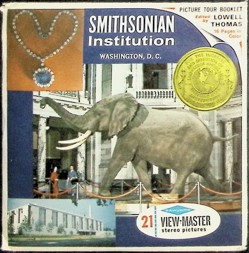 Smithsonian Institution Washington D.C. 3d View-Master 3 Reel Packet Full Color | eBay